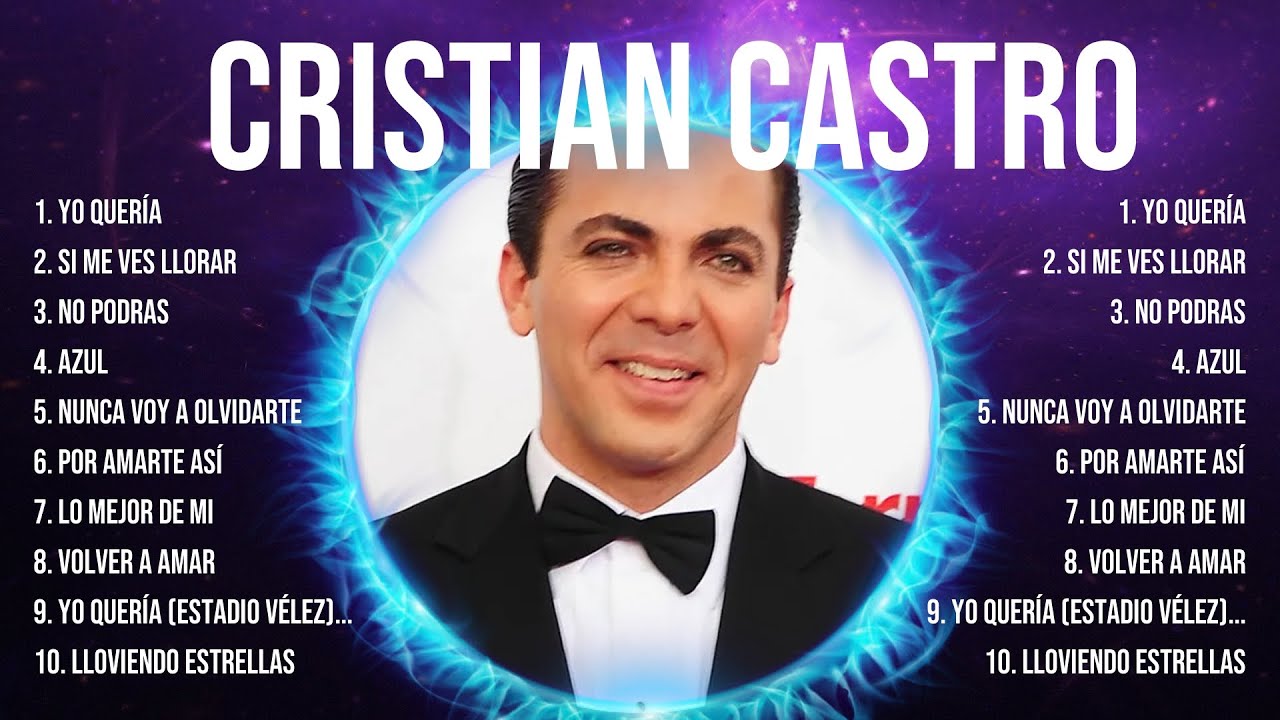 Cristian Castro 🔥 Cristian Castro Top Songs 🔥 Cristian Castro Full ...