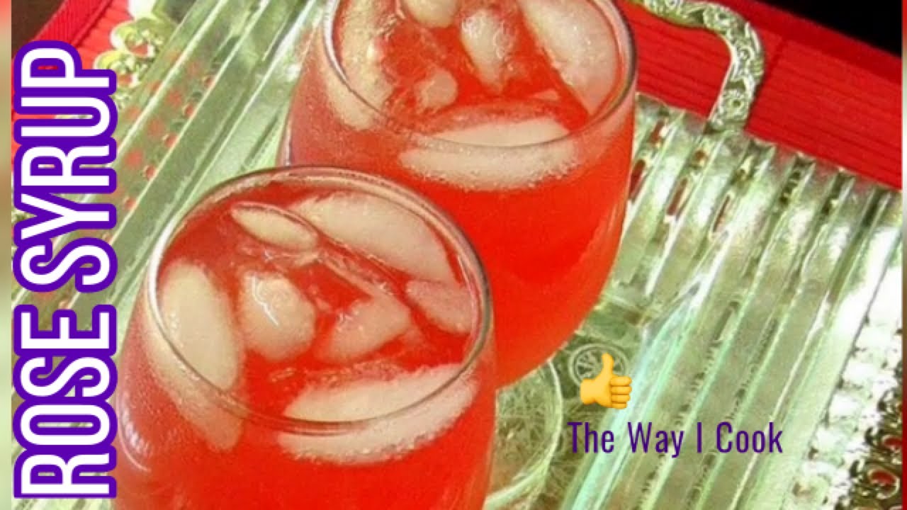Refreshing homemade Rose Syrup recipe| Ramadan special recipe گلاب کا ...