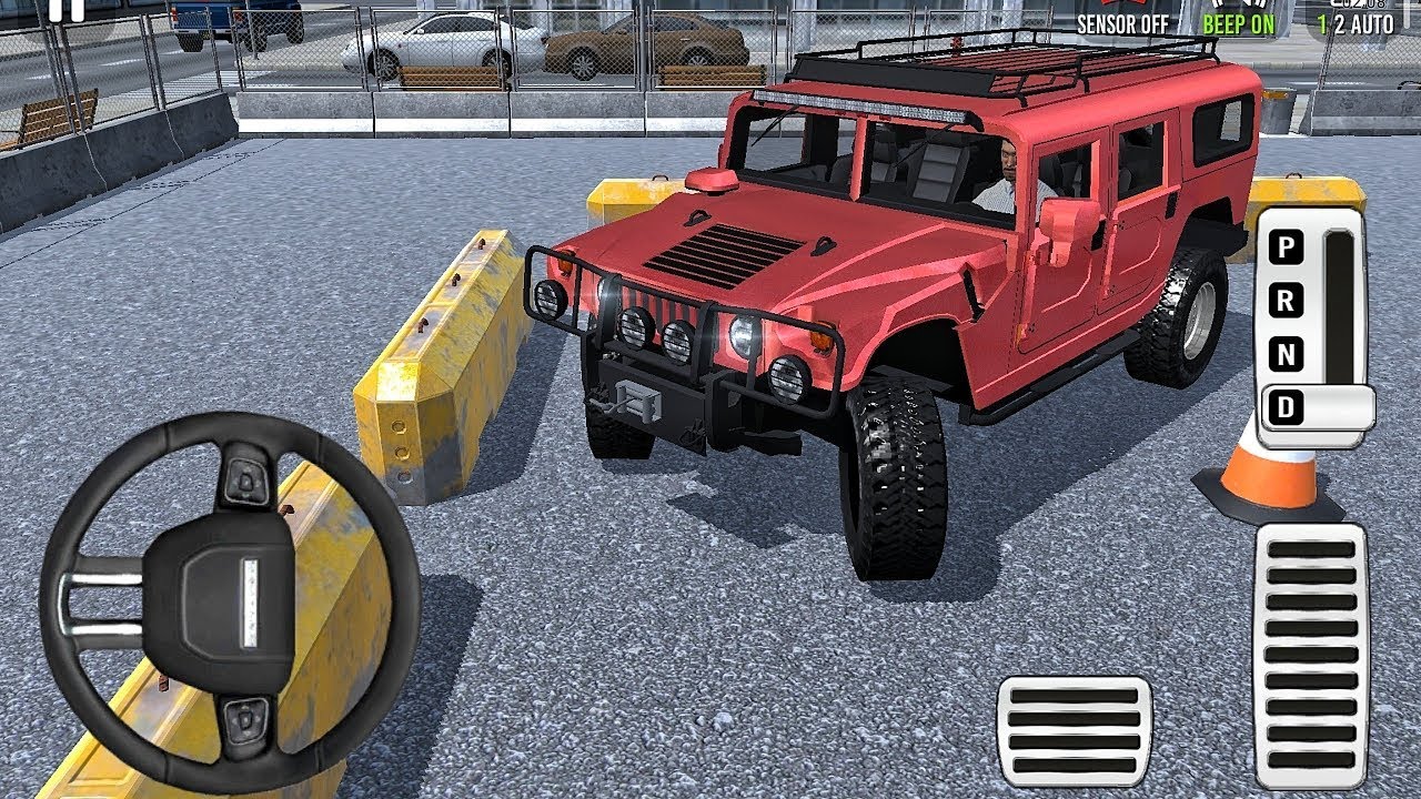 New Parking-School 2025 - Hummer Multi-Level Parking Game! Car Game ...