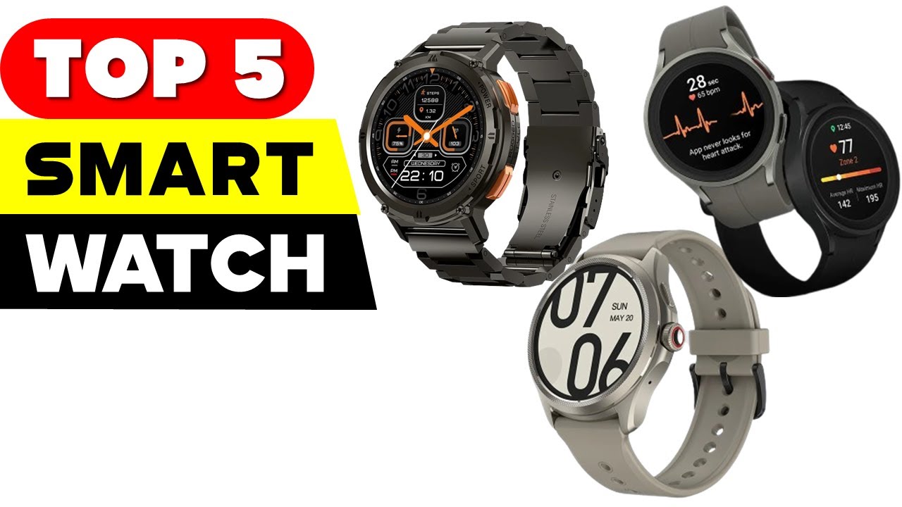The Future on Your Wrist | Top 5 Smartwatch Reviews for 2024 - YouTube