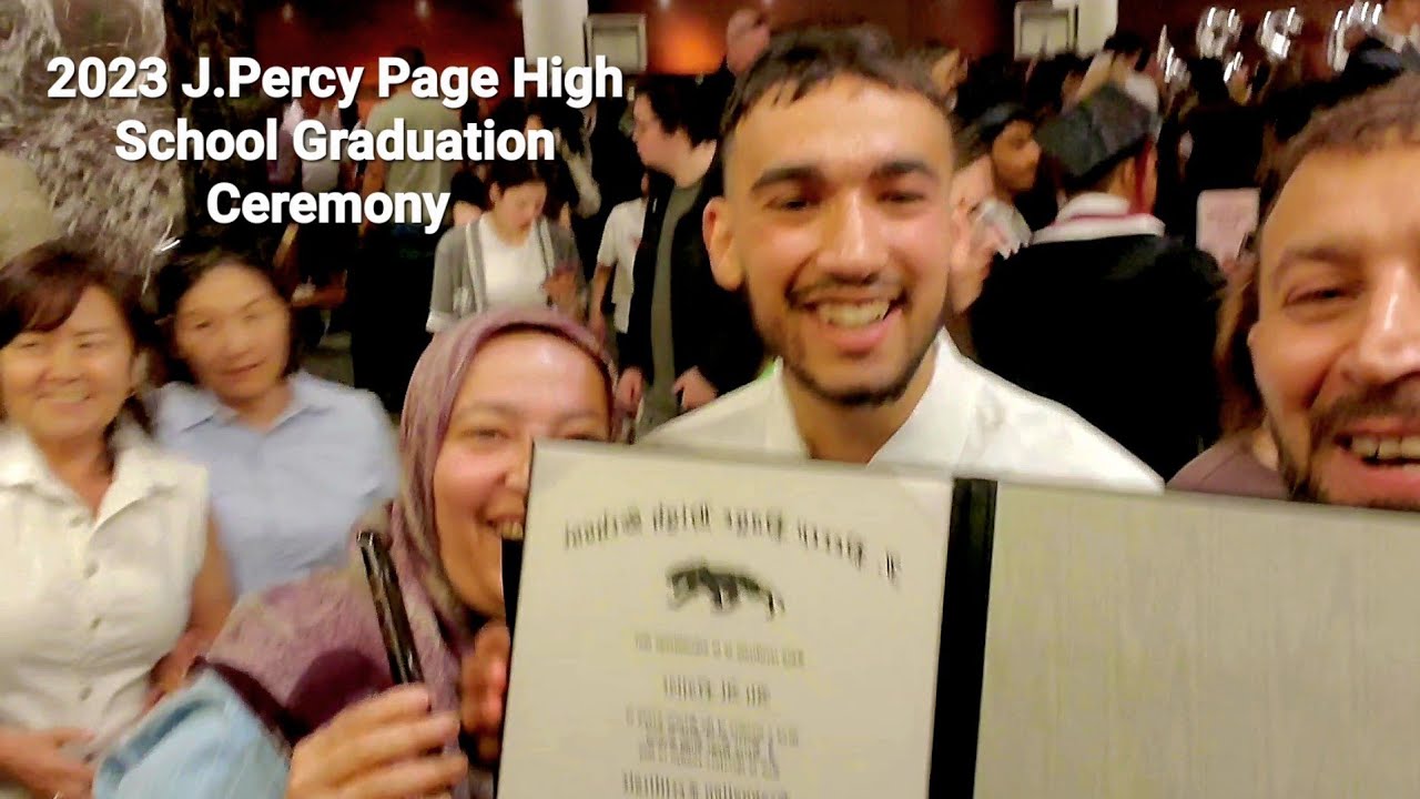 2023 J. Percy Page High School Graduation Ceremony, Edmonton Alberta ...