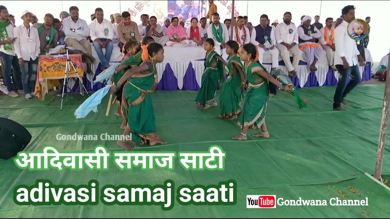 Adivasi Samaj Sati Dance by Adivasi Girls adivasi culture Gondwana Channel - YouTube