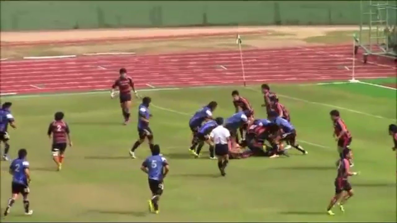 AJ Gilbert 2015 Rugby Highlights Mazda - Top Kyushu League - YouTube