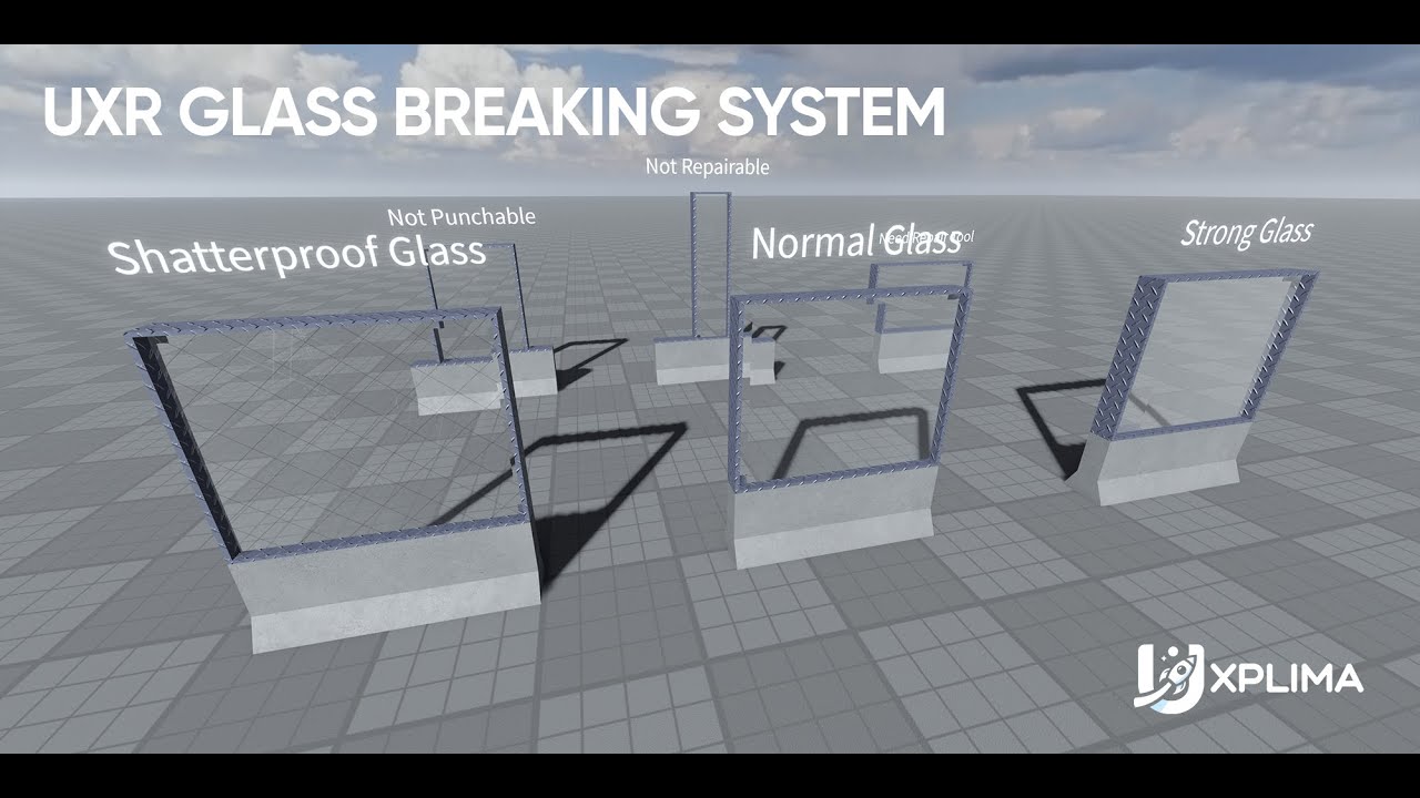 UXR Glass Breaking System Showcase - Roblox Studio - YouTube