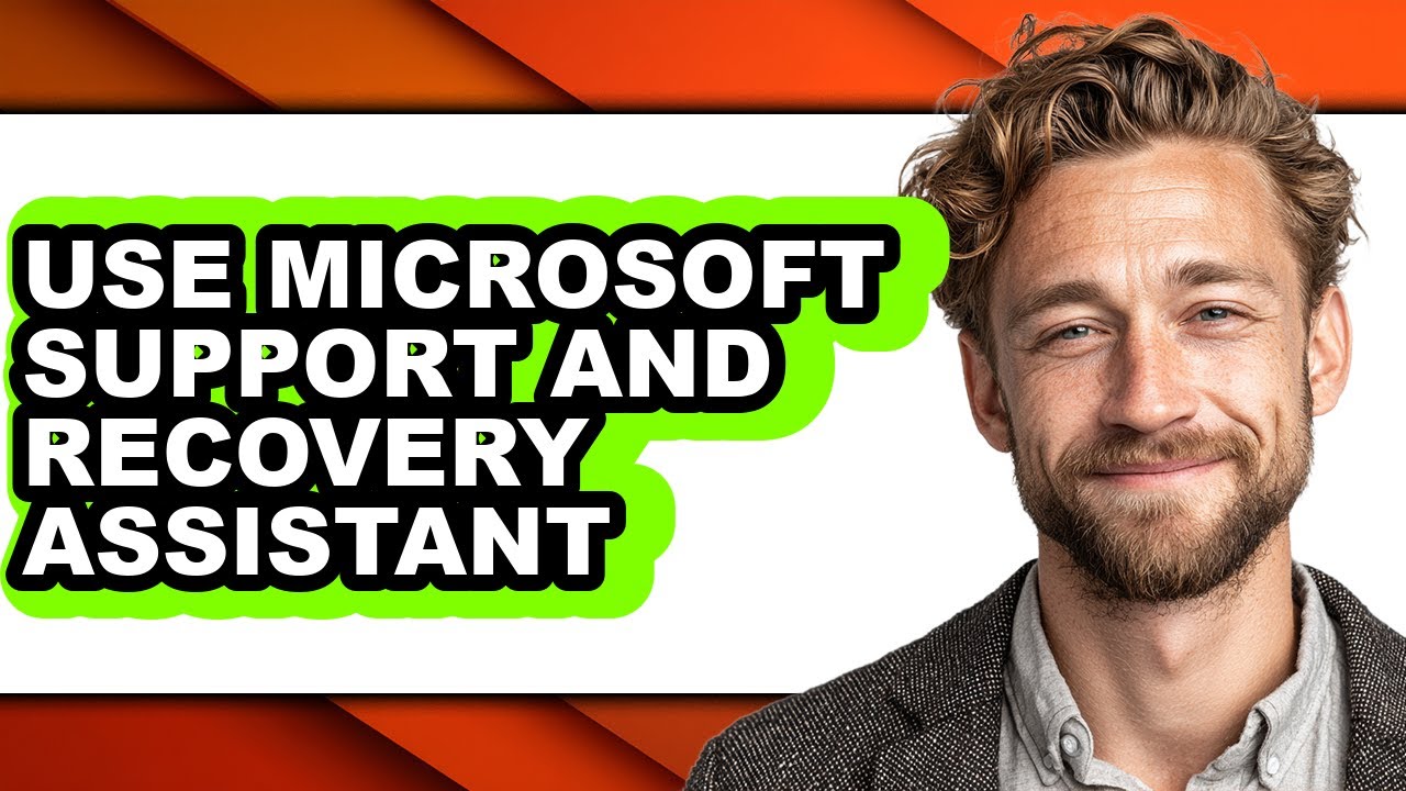 How to Use Microsoft Support and Recovery Assistant (updated) - YouTube