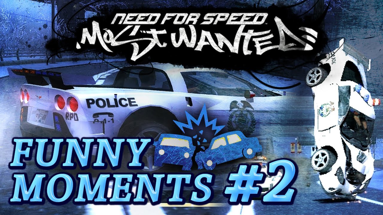 Funny Moments #2 - NFS Most Wanted: Winter Mod - YouTube