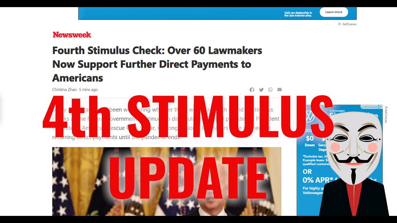 4th Stimulus Check UPDATE 60 Lawmakers push another check ...