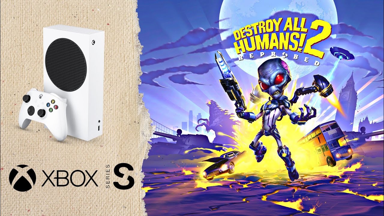 Destroy All Humans 2 Xbox Series S Gameplay - YouTube
