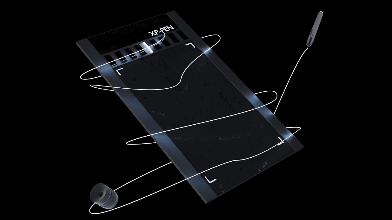 xp pen star 03 v2 in blender - YouTube