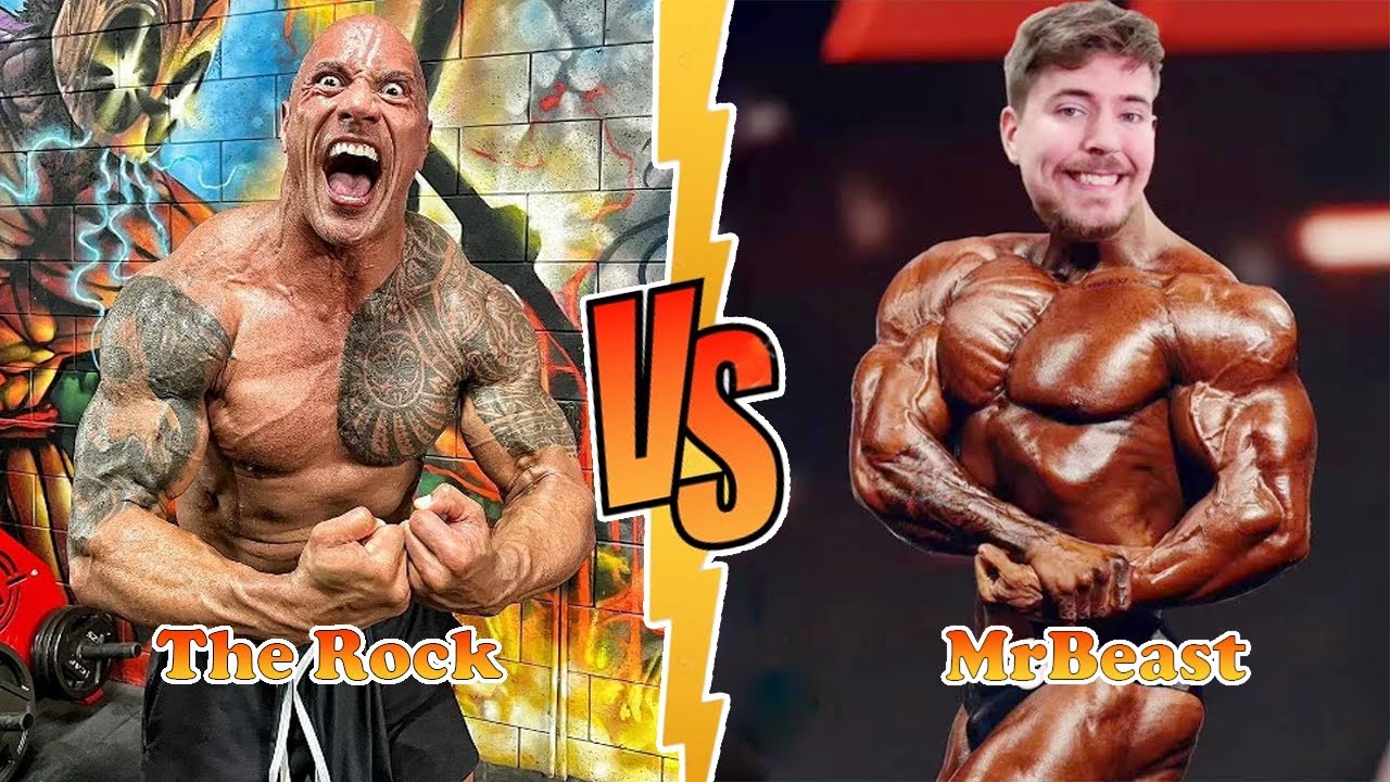 The Rock VS MrBeast Transformation ★ From Baby To 2024 - YouTube