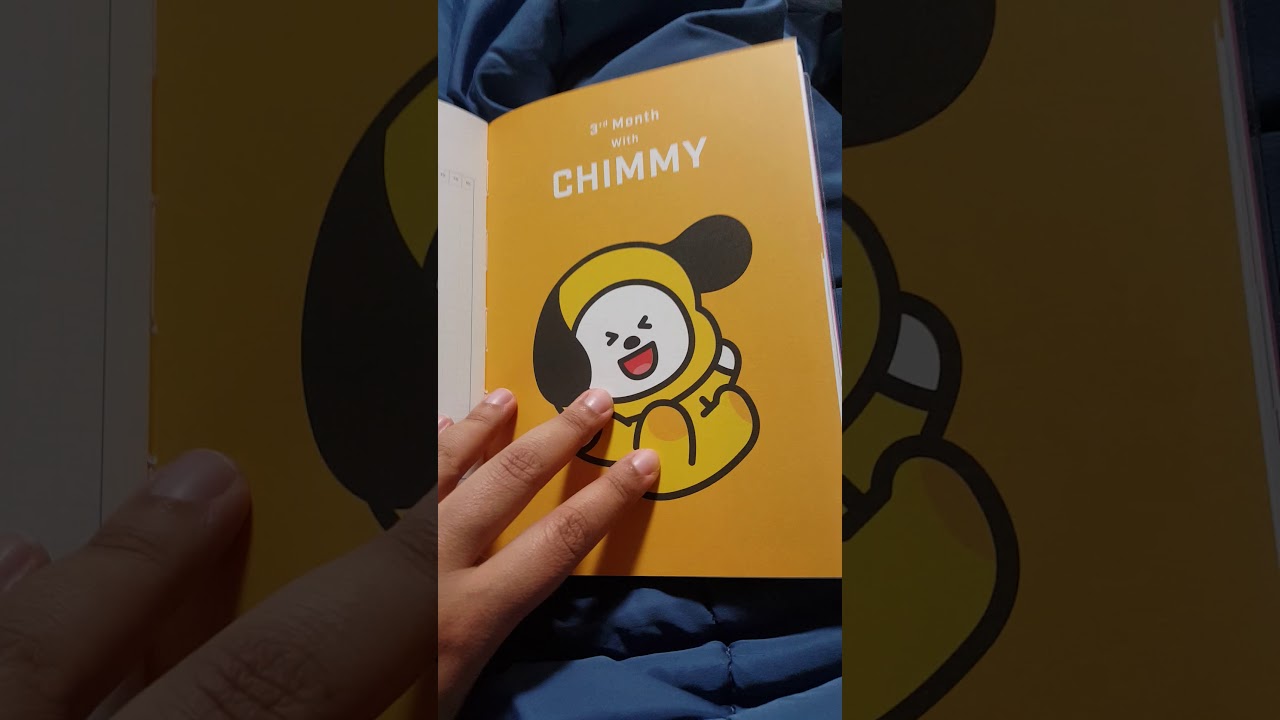 My BT21 Study Planner - YouTube