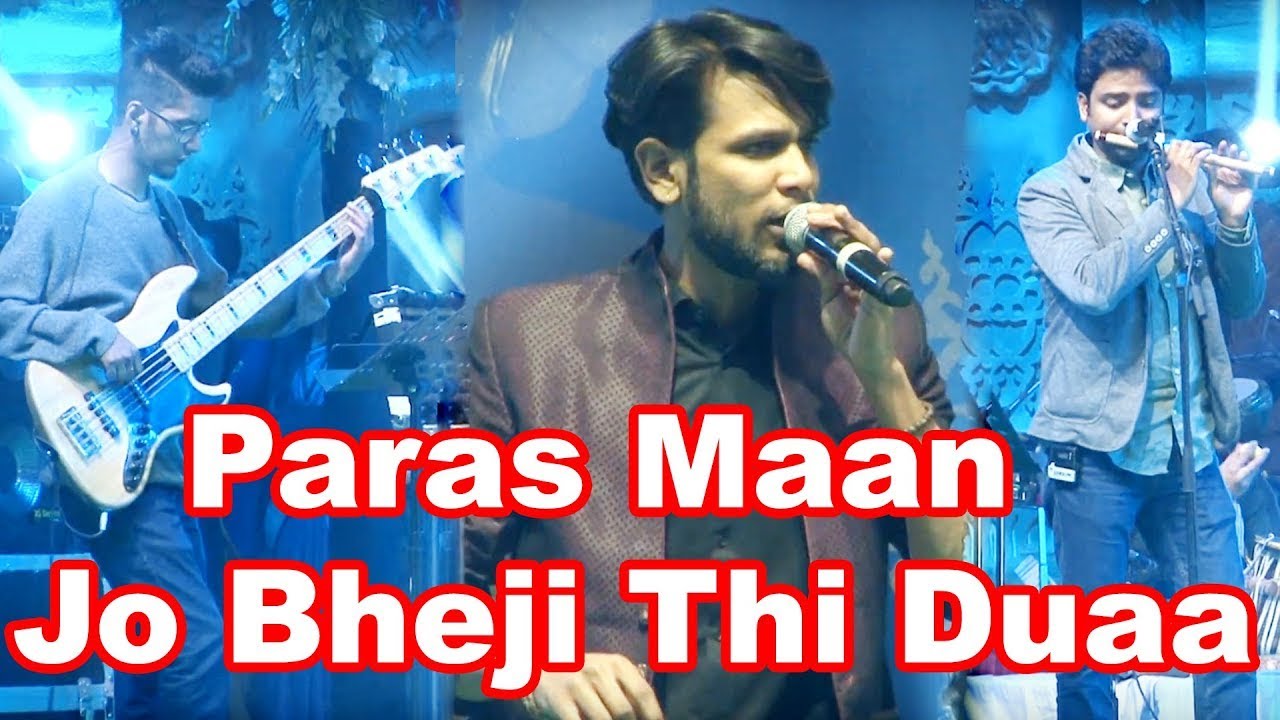 Jo Bheji Thi Dua Paras Maan Live Performance Live at Bodhmahotsav ...