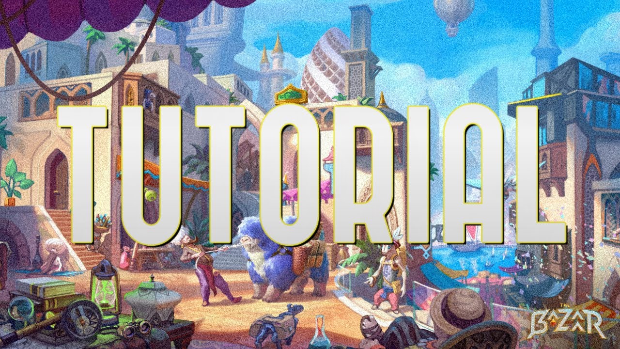 APRENDA A JOGAR THE BAZAAR | Gameplay Explicativa - YouTube