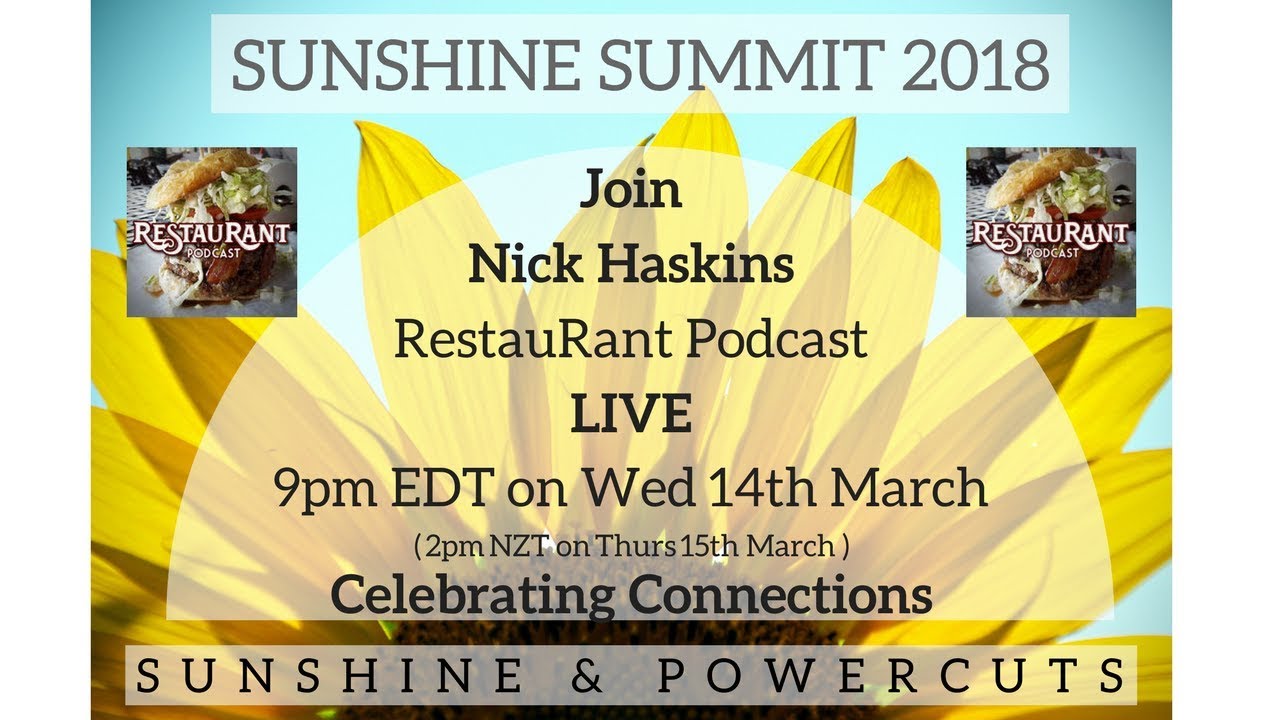 Nick Haskins - RestauRant Podcast : Sunshine Summit 2018 - YouTube