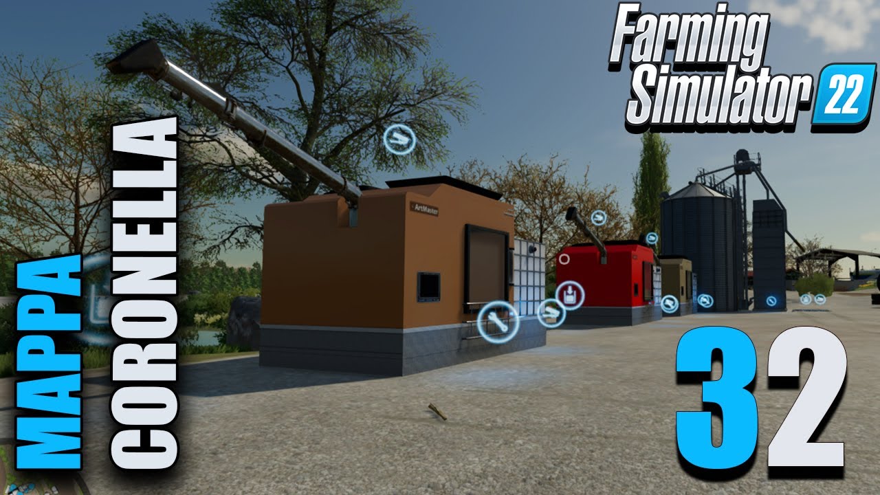 32 | PREPARAZIONE CIBO SUINI | FARMING SIMULATOR 22 ITA - YouTube