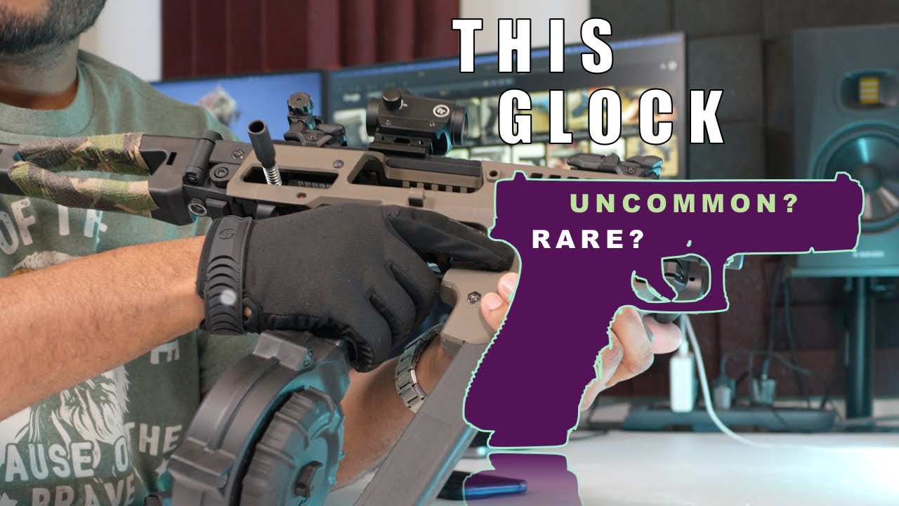 Most Rare Glock in 2025? + Micro conversion kit - Fish Gill RTF2 Glock ...