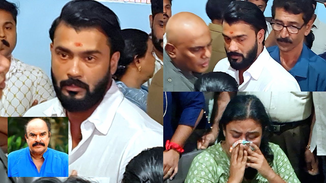 Serial Actor Vivek Gopan Pays Last Respect To Actor Kundara Johny ...