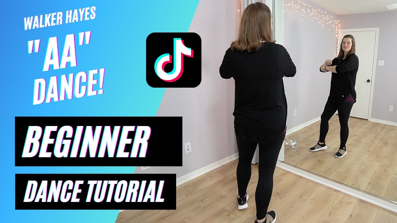 "AA" DANCE | Walker Hayes | TikTok (BEGINNER DANCE TUTORIAL), Back-view ...