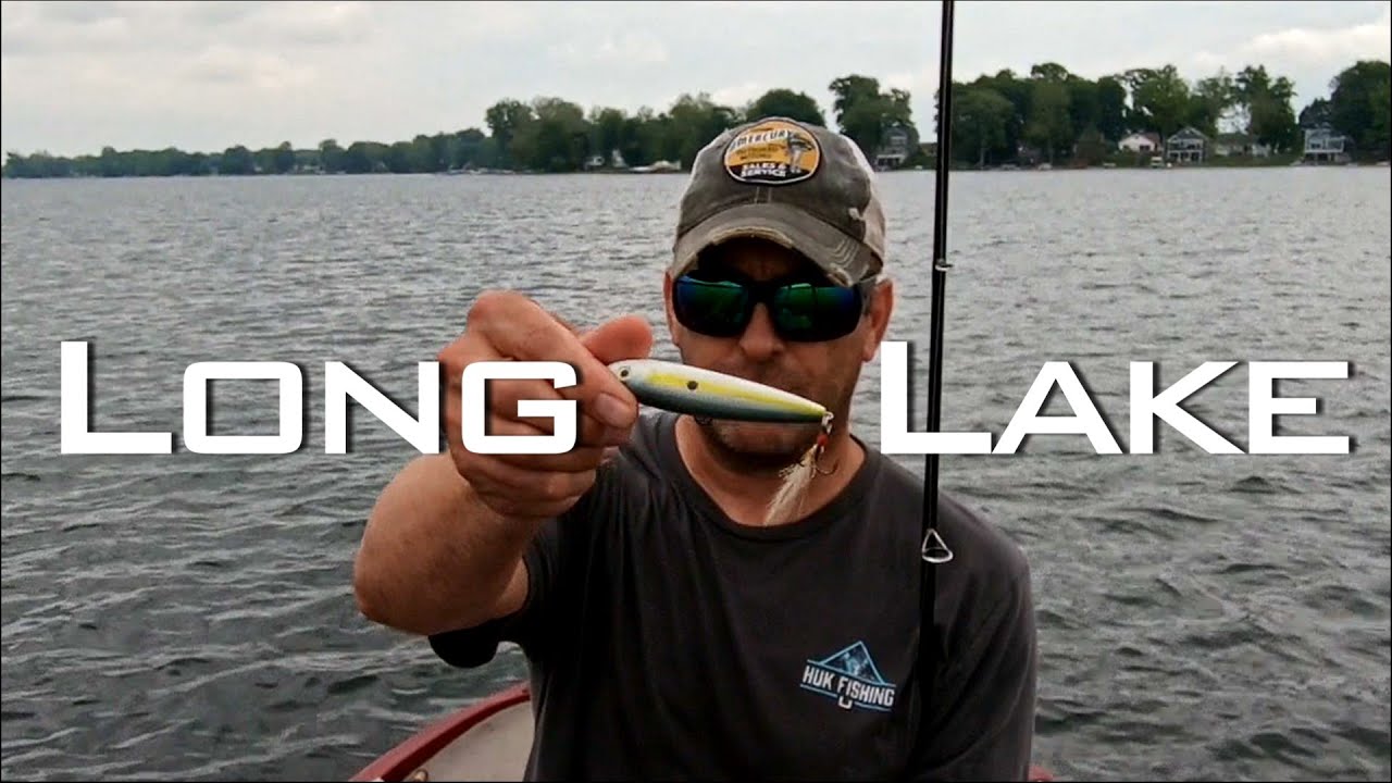 Long Lake Topwater Fishing - YouTube