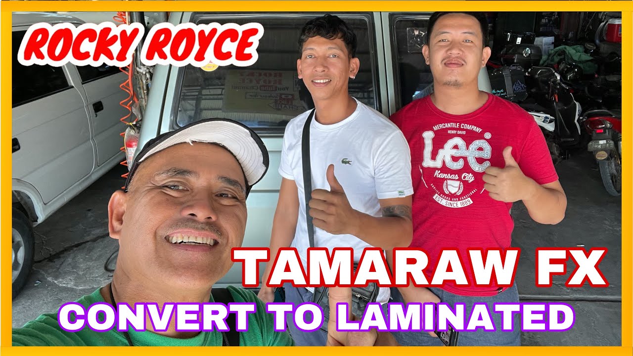 TAMARAW FX FROM NUEVA ECIJIA: EVAPORATOR CONVERTED TO LAMINATED | ROCKY ...