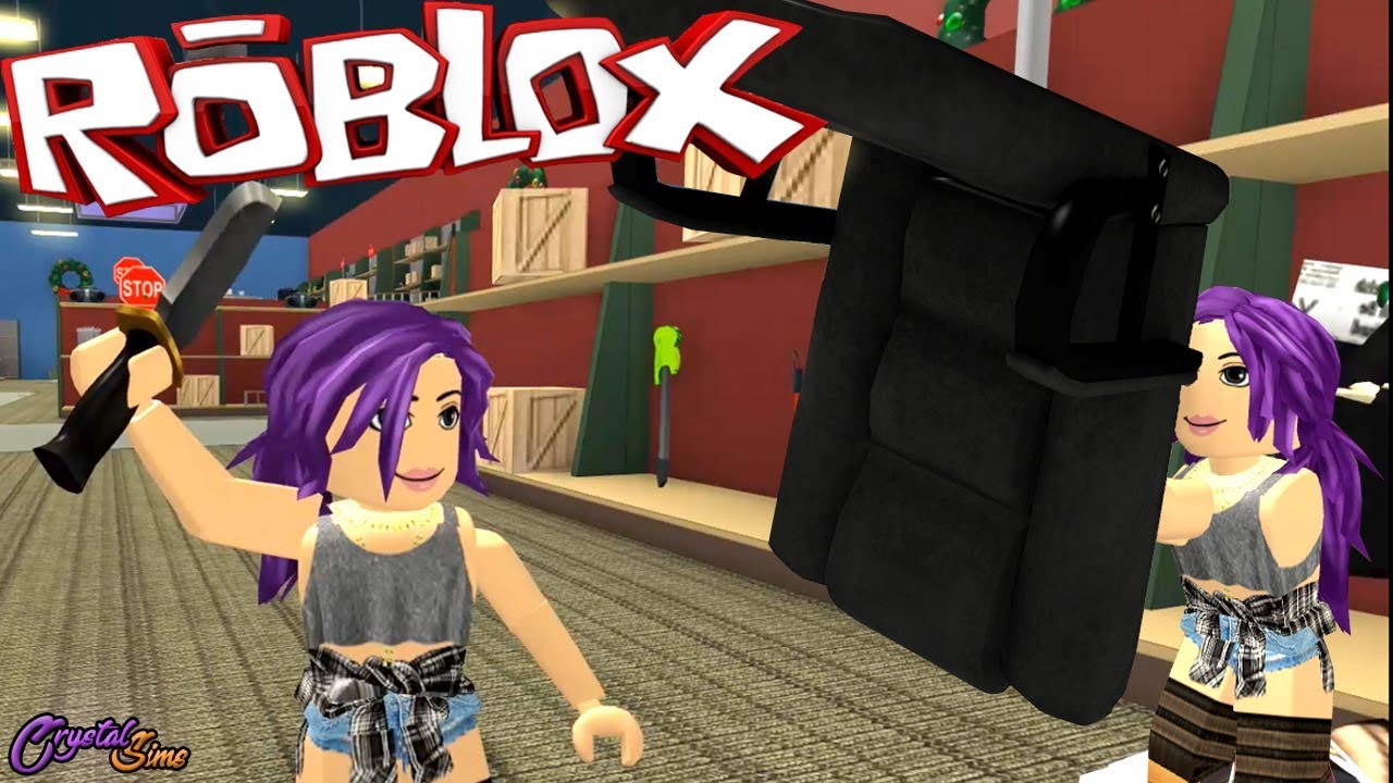 NOS LANZAMOS COSAS EN UN SUPERMERCADO | STORE WARS ROBLOX | CRYSTALSIMS ...