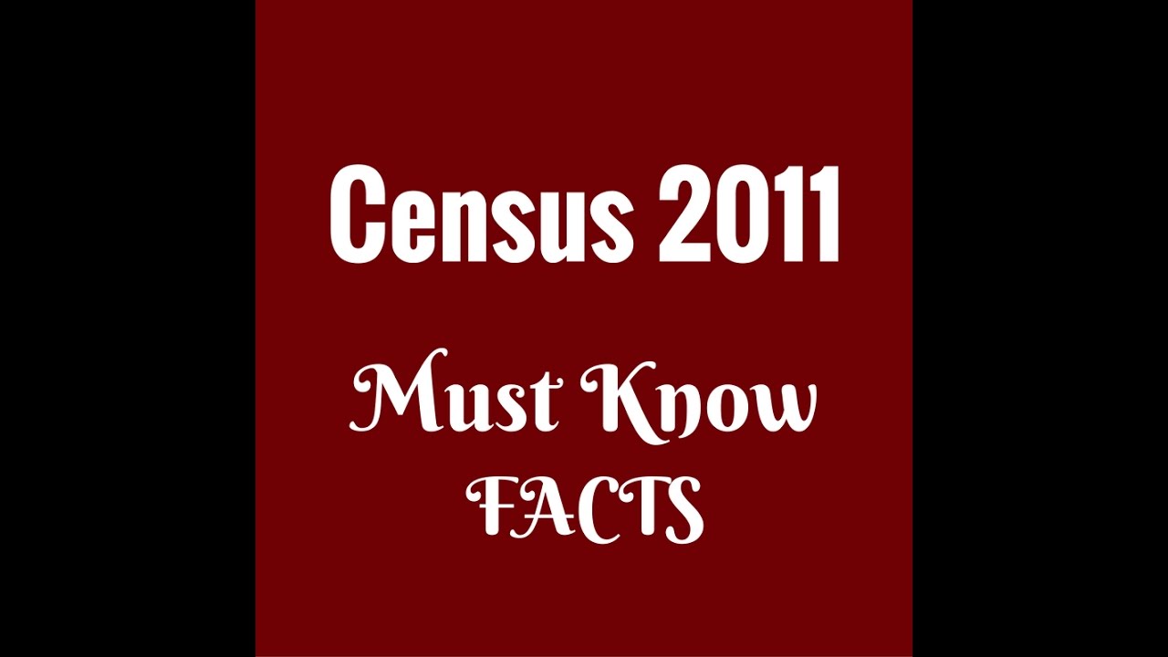 Census of india 2011 || Must Know facts - YouTube
