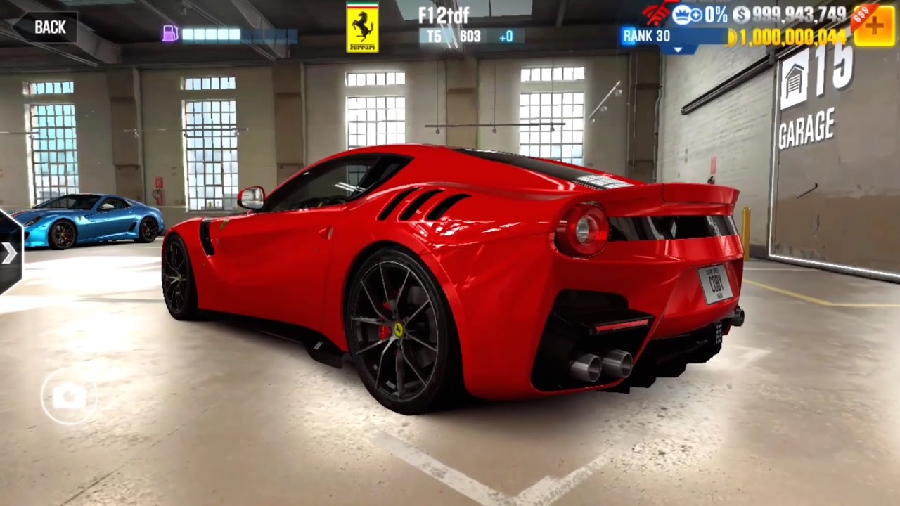 CSR RACING 2 1.10.2 FERARRI GARAGE - YouTube