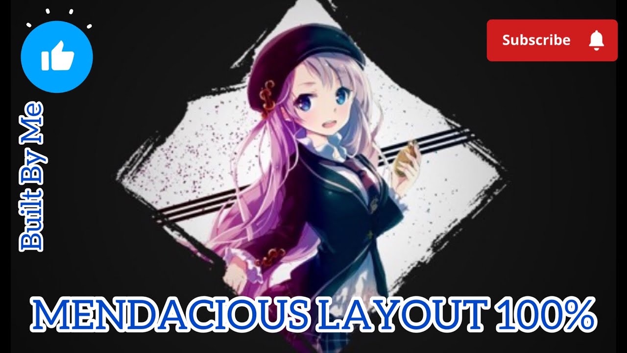 Mendacious Layout 100% (Built By Me) Geometry Dash - YouTube