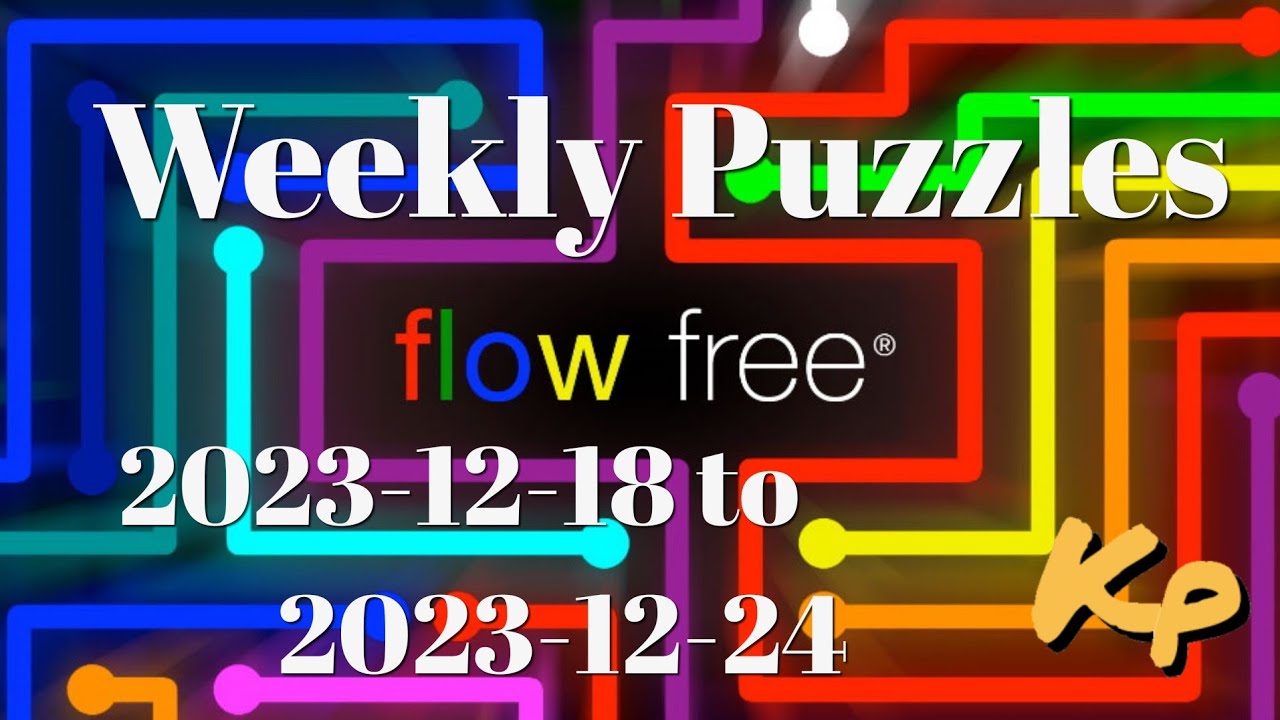 Flow Free - Weekly Puzzles - Interval Challenge - 2023-12-18 to 24 ...