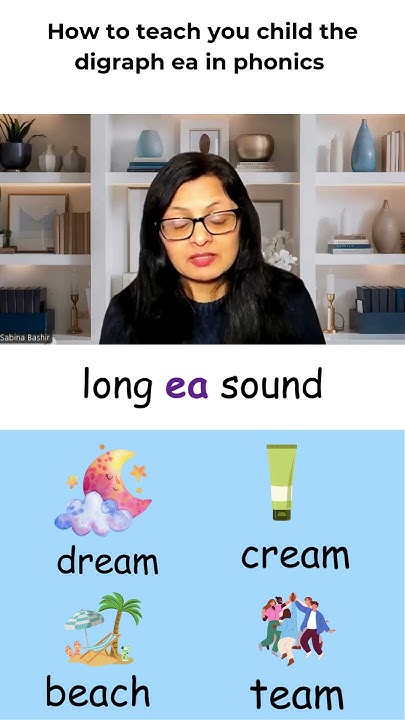 Teach your child phonics long ea and short ea sound for parents # ...