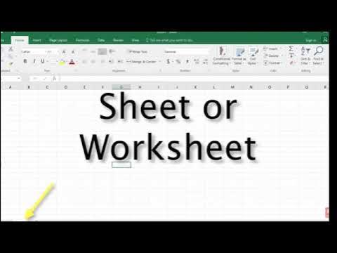 MS Excel Basic Training part 1 - YouTube