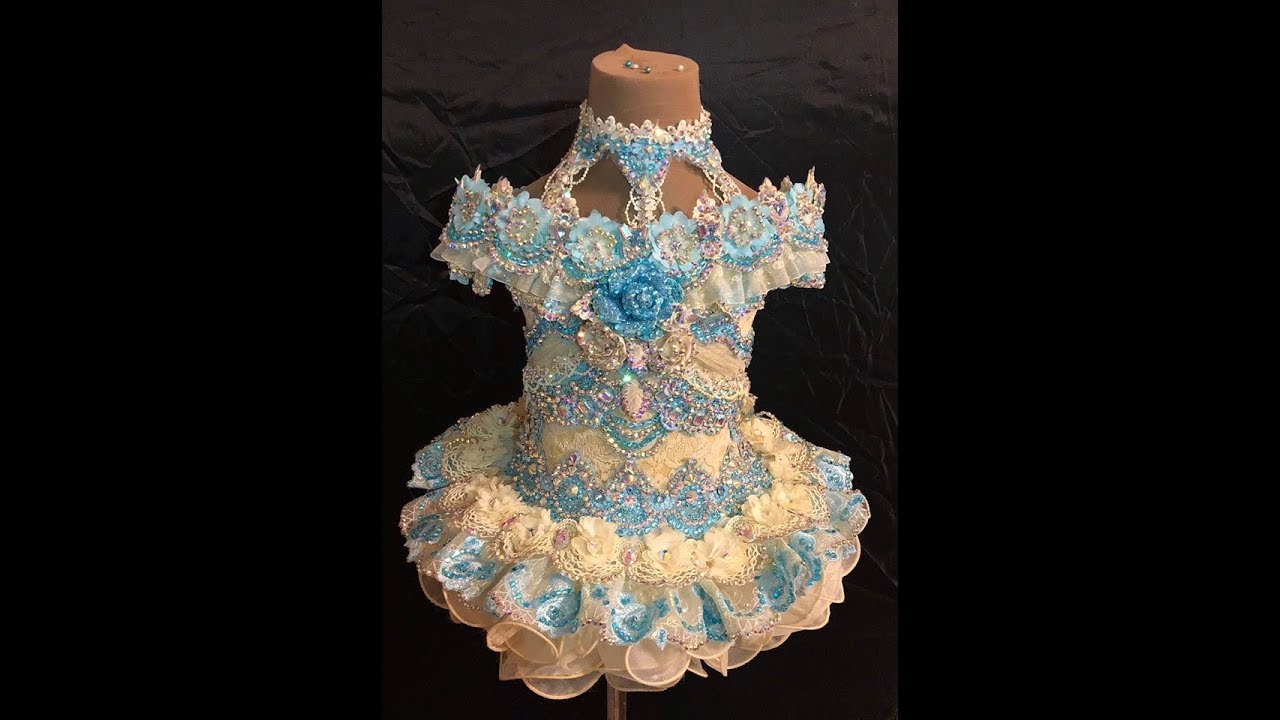 Gorgeous custom national level glitz cupcake beauty pageant dress by ...