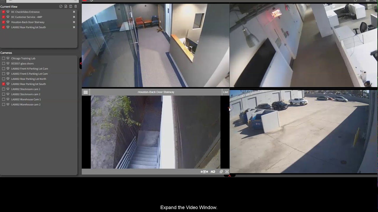 CheckVideo Portal 3.0: Multiple Cameras and Matrix View - YouTube