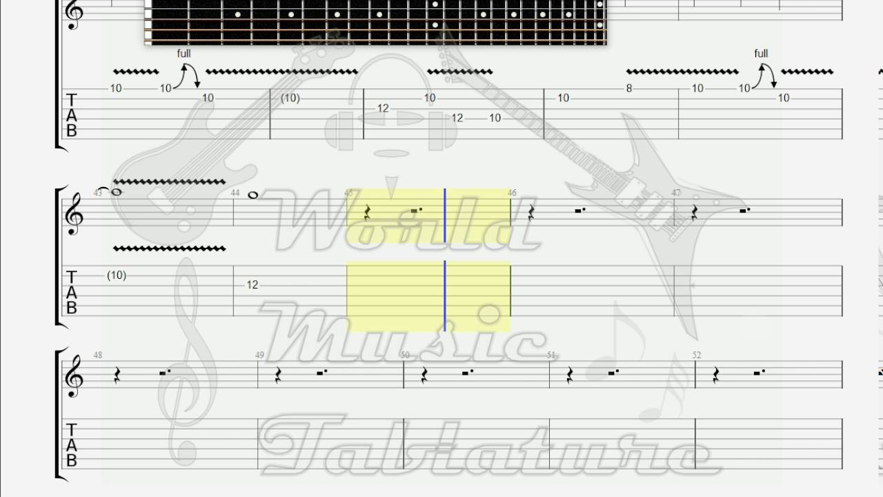 Crazy Town Butterfly GUITAR 3 TAB - YouTube