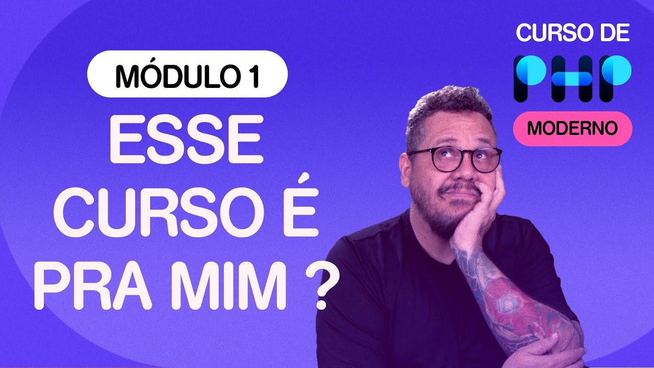Esse curso de PHP serve pra mim? - @CursoemVideo de PHP - Gustavo ...