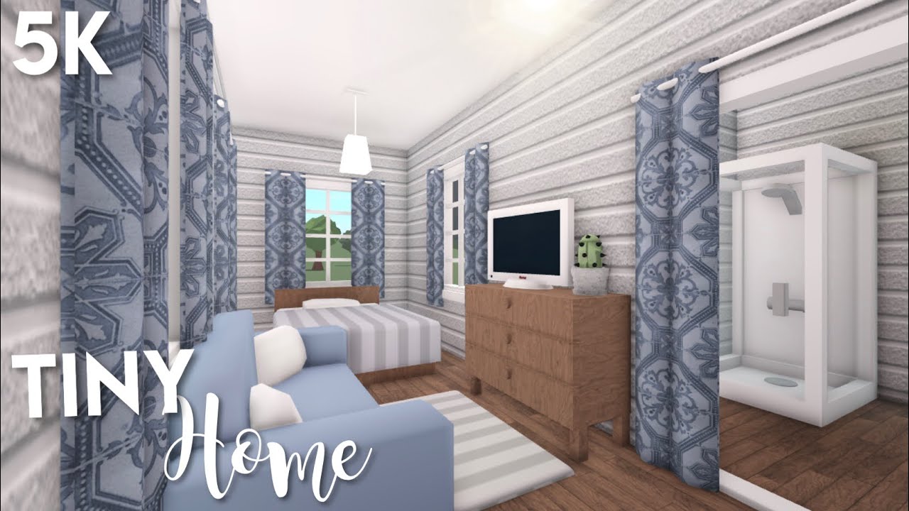 5k No-Gamepass Tiny Home | Bloxburg ROBLOX speedbuild - YouTube