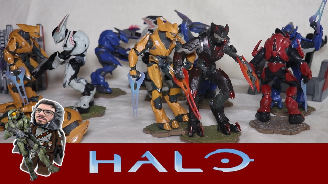 World of Halo Elite Figures - Jazwares - YouTube