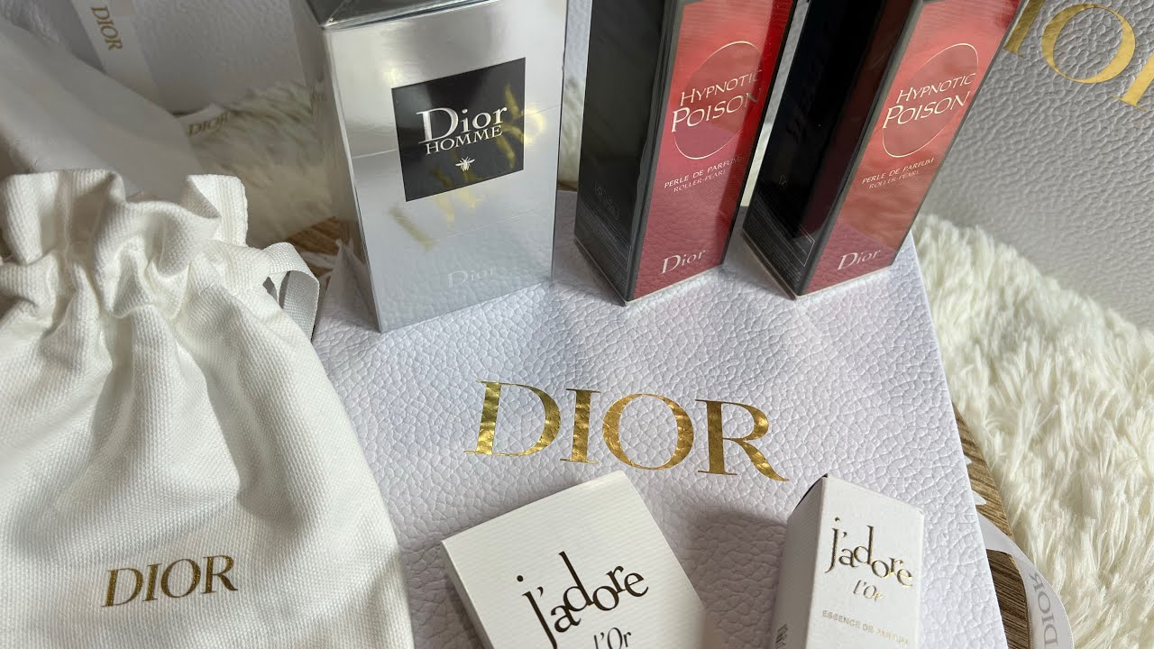 Unboxing Products from Dior/ Long Lasting Perfume & Head Turner perfume ...