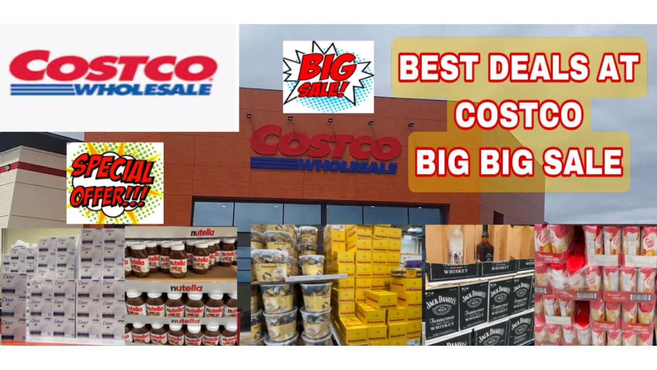 BEST DEALS AT COSTCO WHOLESALE / PARIS FRANCE - YouTube