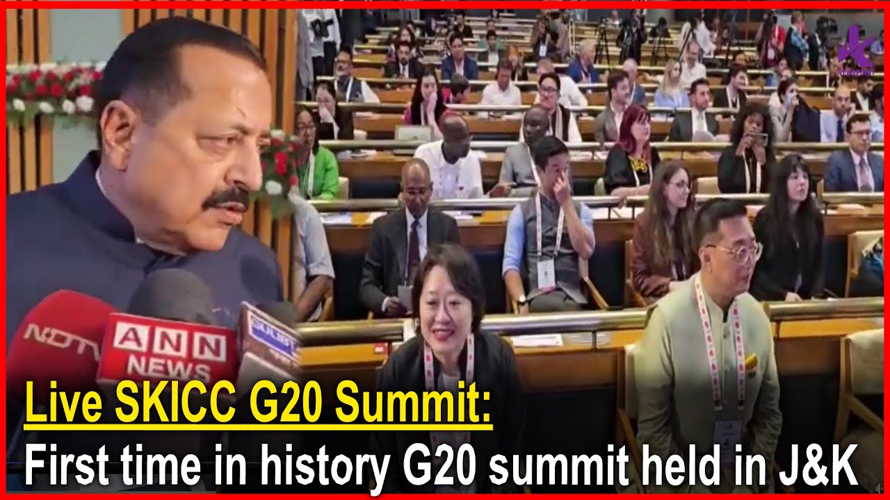 Live SKICC G20 Summit: First time in history G20 summit held in J&K ...