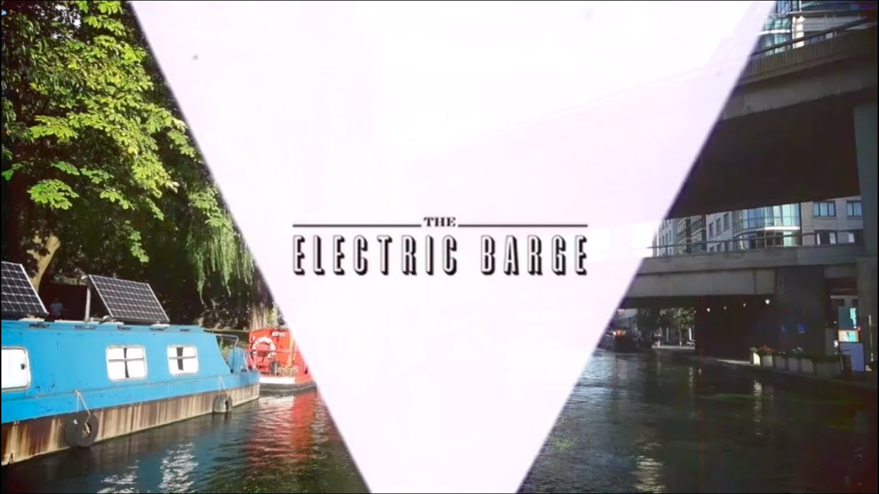 The Electric Barge experience in London - YouTube