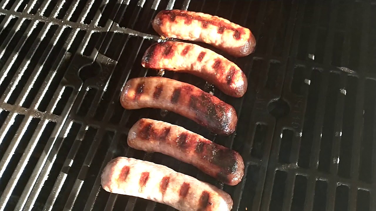 Grilling Bratwurst for Beginners - YouTube