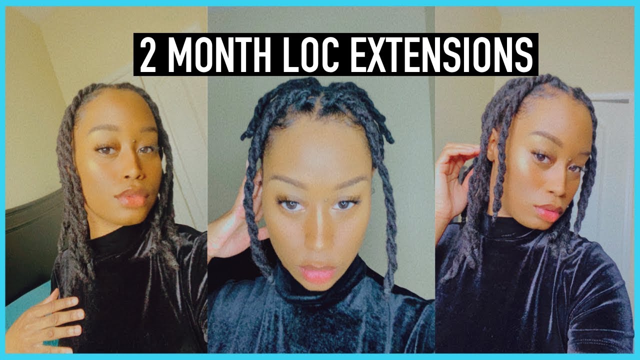 2 Month Permanent Loc Extensions Update | My Loc Journey - YouTube