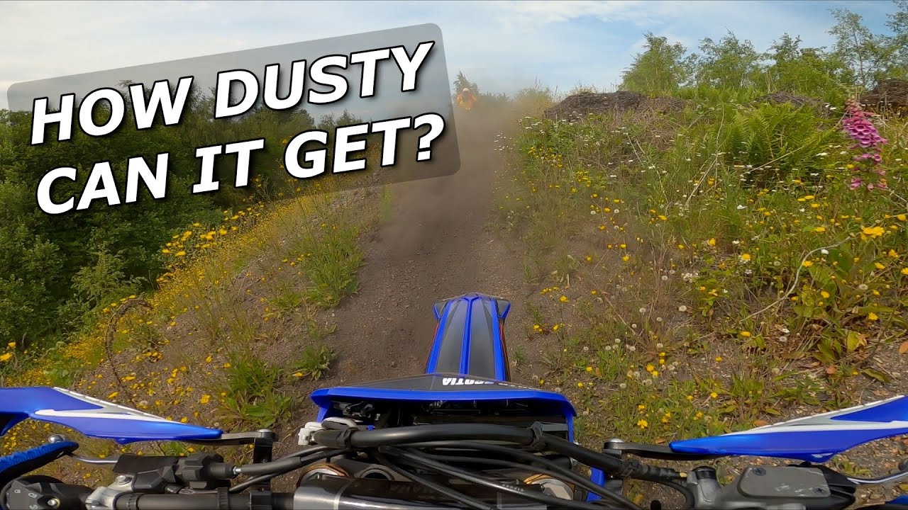 Dusty Day Trail Riding WR450F - YouTube