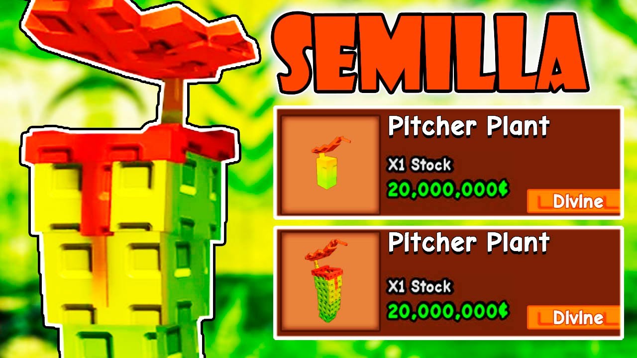 COMO CONSEGUIR PITCHER PLANT GRATIS EN GROW A GARDEN - ROBLOX GROW A ...
