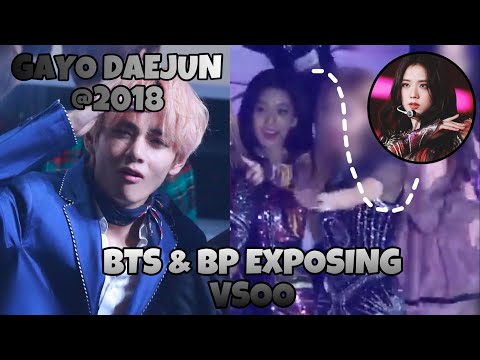 V & Jisoo being EXPOSED by BTS & BLACKPINK @2018 SBS Gayo Daejun [VSOO]