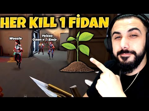 HER KILL 1 FİDAN!! EKİPLE 5v5 VALORANT!! | Barış Can