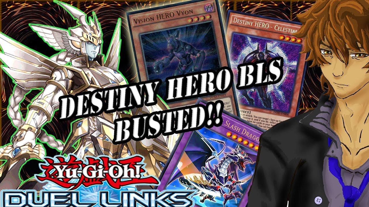 DESTINY HERO BLS BUSTED!! | YuGiOh Duel Links - YouTube