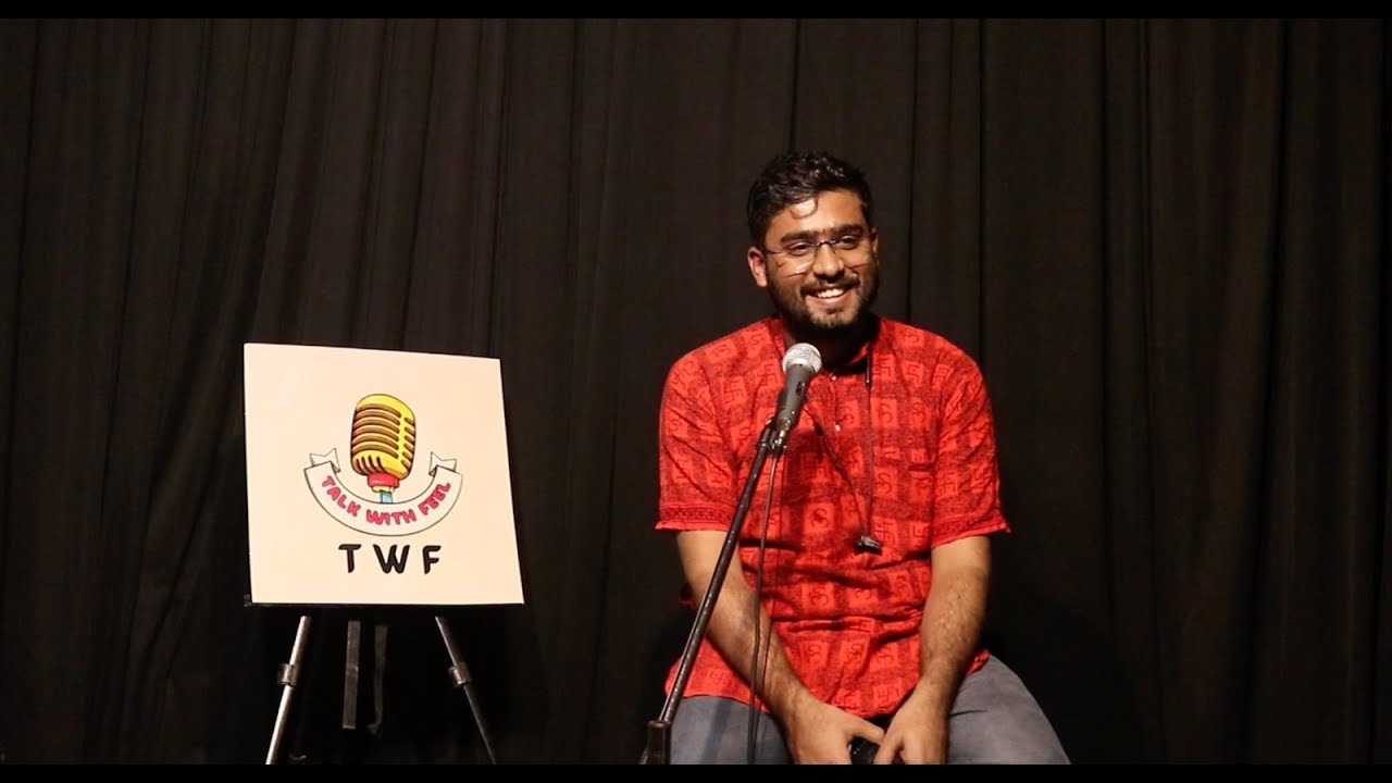 Tanishq Vyas Open Mic Poetry | By Talk With Feel | 9 June 2024 - YouTube