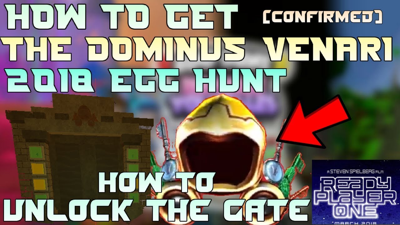 HOW TO UNLOCK THE DOMINUS GATE! | WHERE TO FIND THE CUBES IN EGG HUNT ...